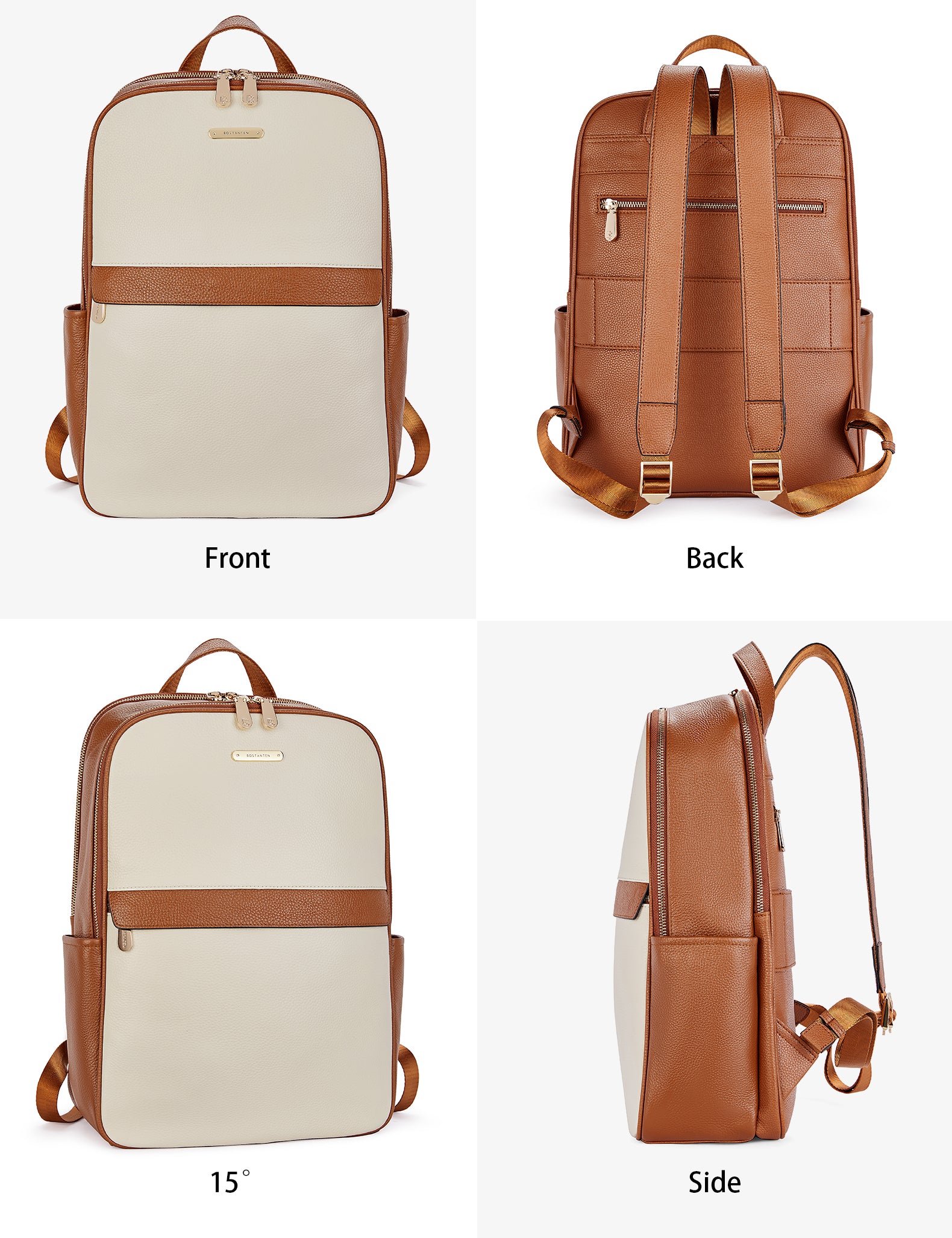 Stylish and Functional Designer Laptop Backpack for Women | Bostanten ...