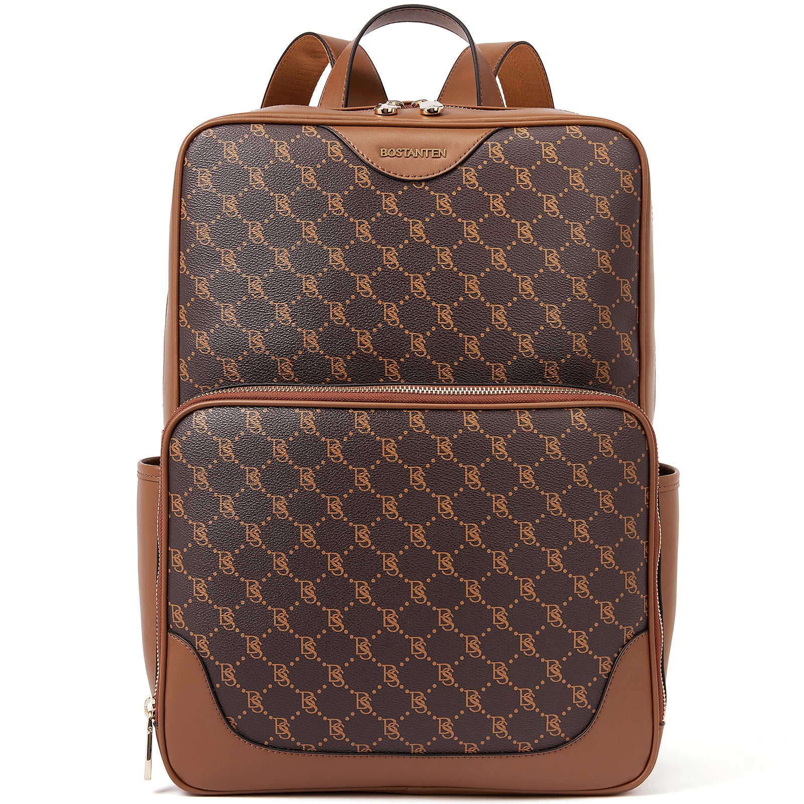 Baish Nappa Pattern Italian Leather Backpack for Women | Bostanten ...