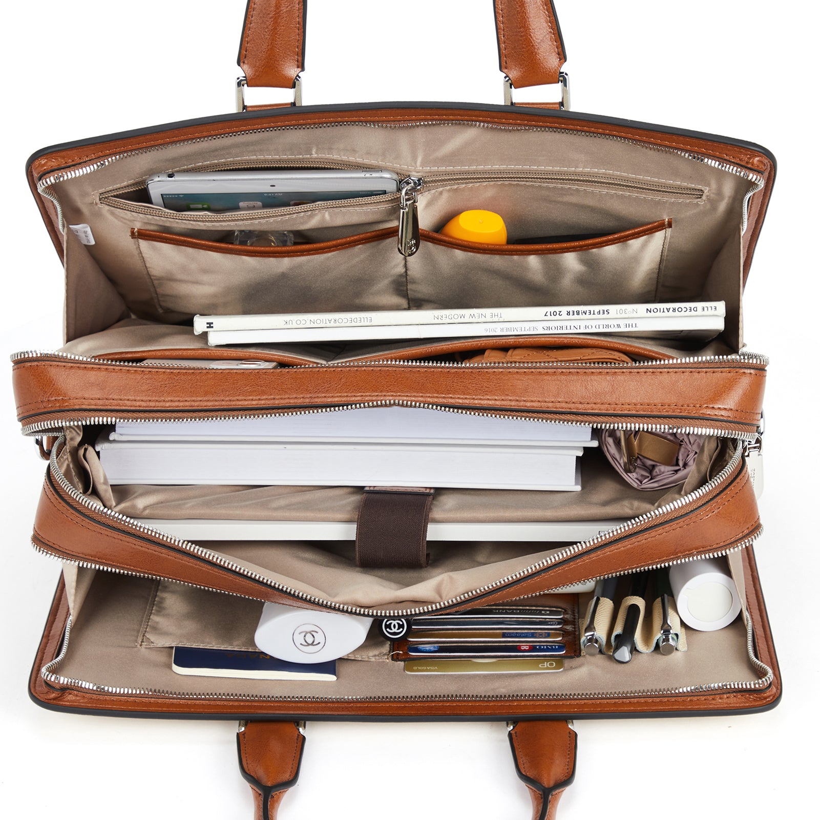 Carol Designer Briefcase For Women — Bostanten – BOSTANTEN