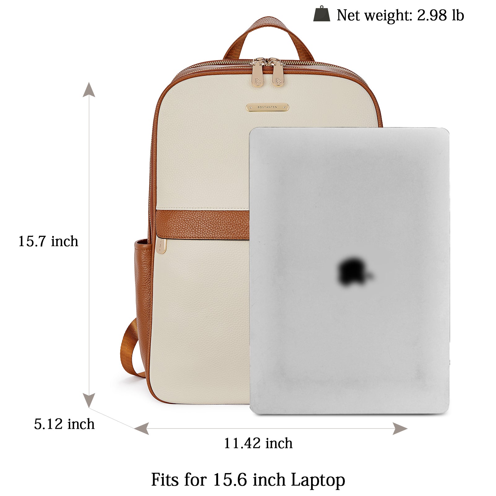 Stylish and Functional Designer Laptop Backpack for Women | Bostanten ...