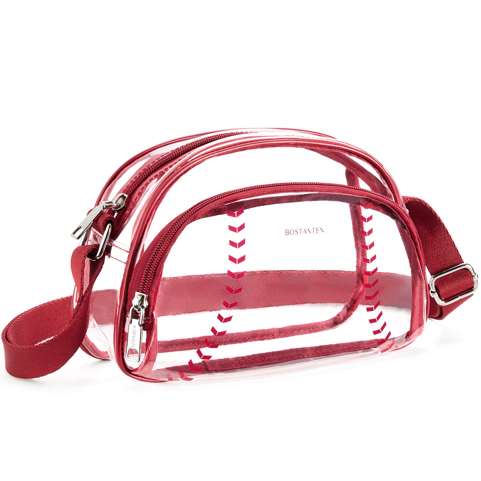 Clear Baseball Stitch Crossbody – Baseball Fans Gifts – BOSTANTEN