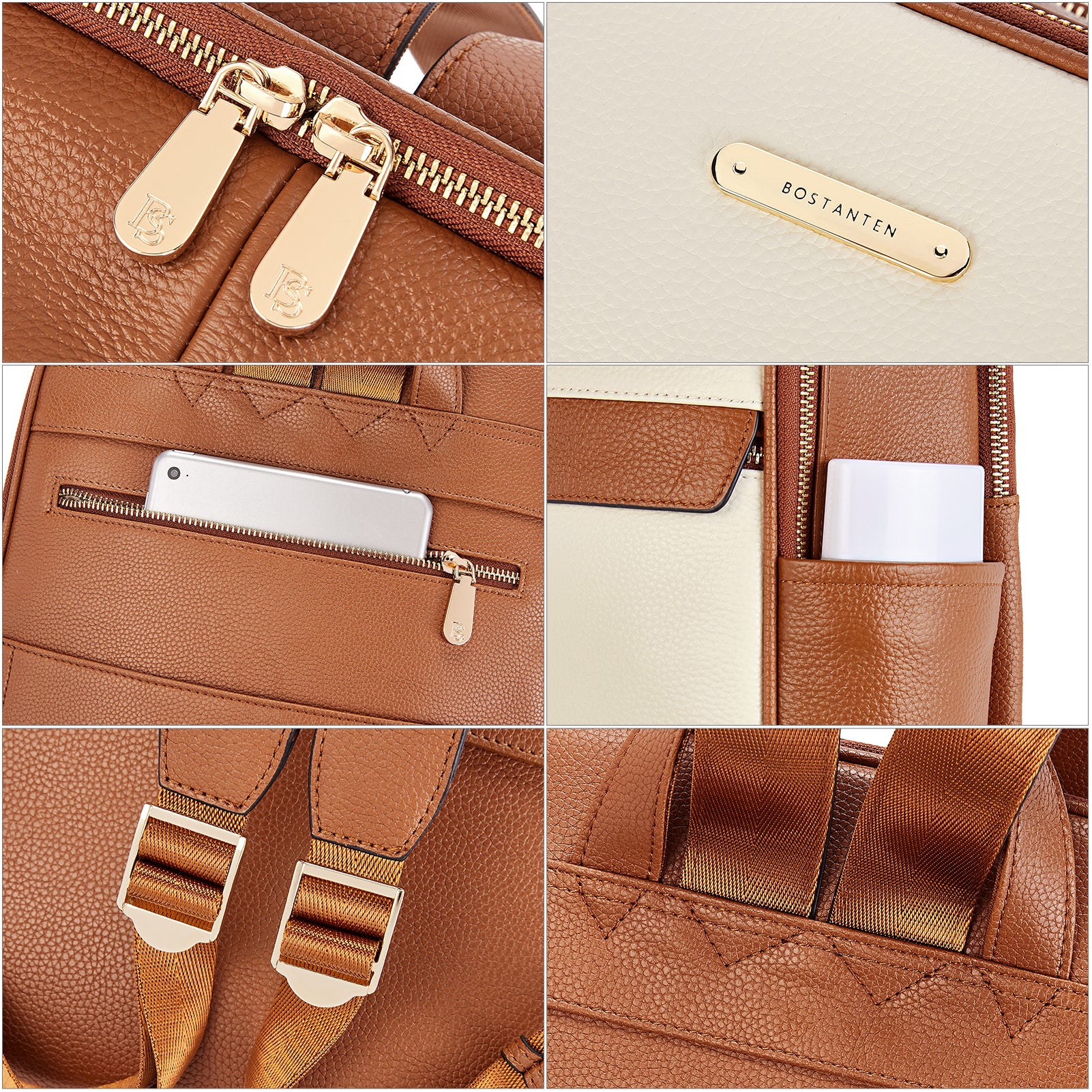 Stylish and Functional Designer Laptop Backpack for Women | Bostanten ...