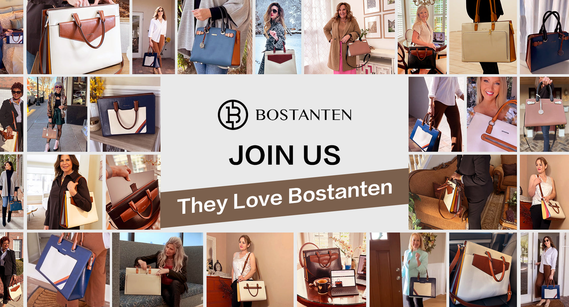 Designer Leather Laptop Work Bag & Top Leather Briefcases | BOSTANTEN