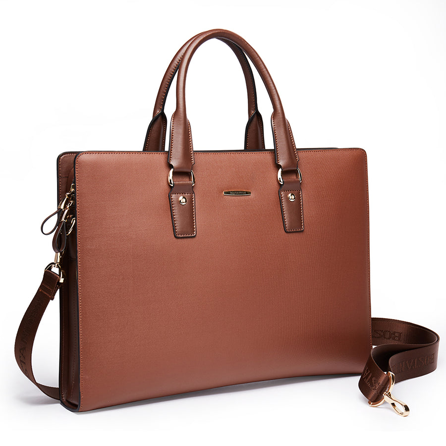 Leather Briefcase For Women | BOSTANTEN