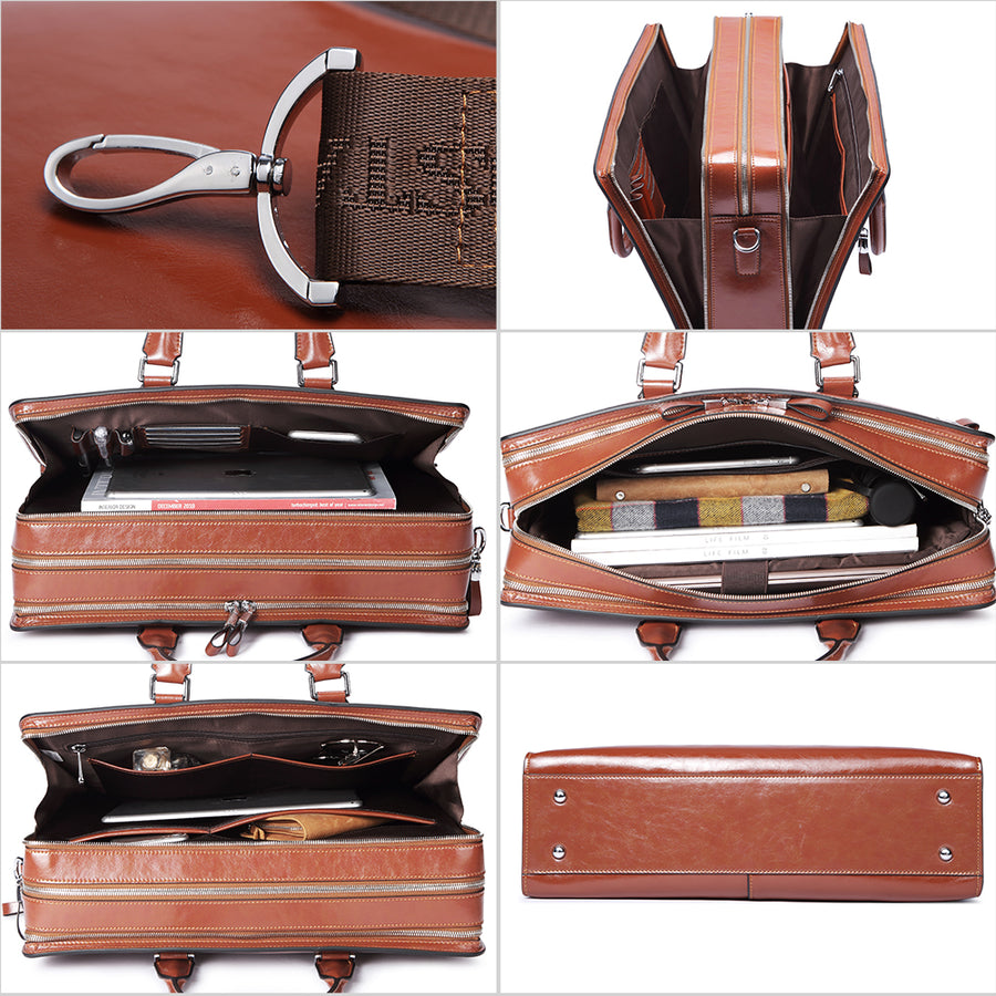 Carol Designer Briefcase For Women — Bostanten – BOSTANTEN